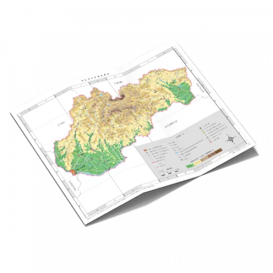 MAPA SLOVENSKA - 859-56-3700-566-2